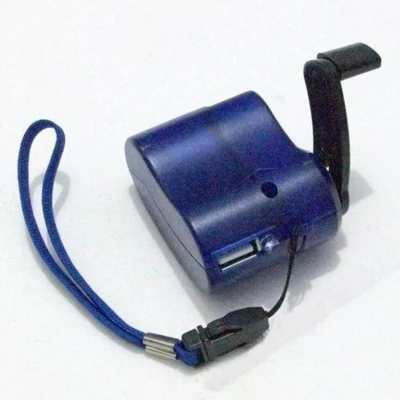 Mini Hand Crank USB Phone Charger - Emergency Camping Equipment and Su ...